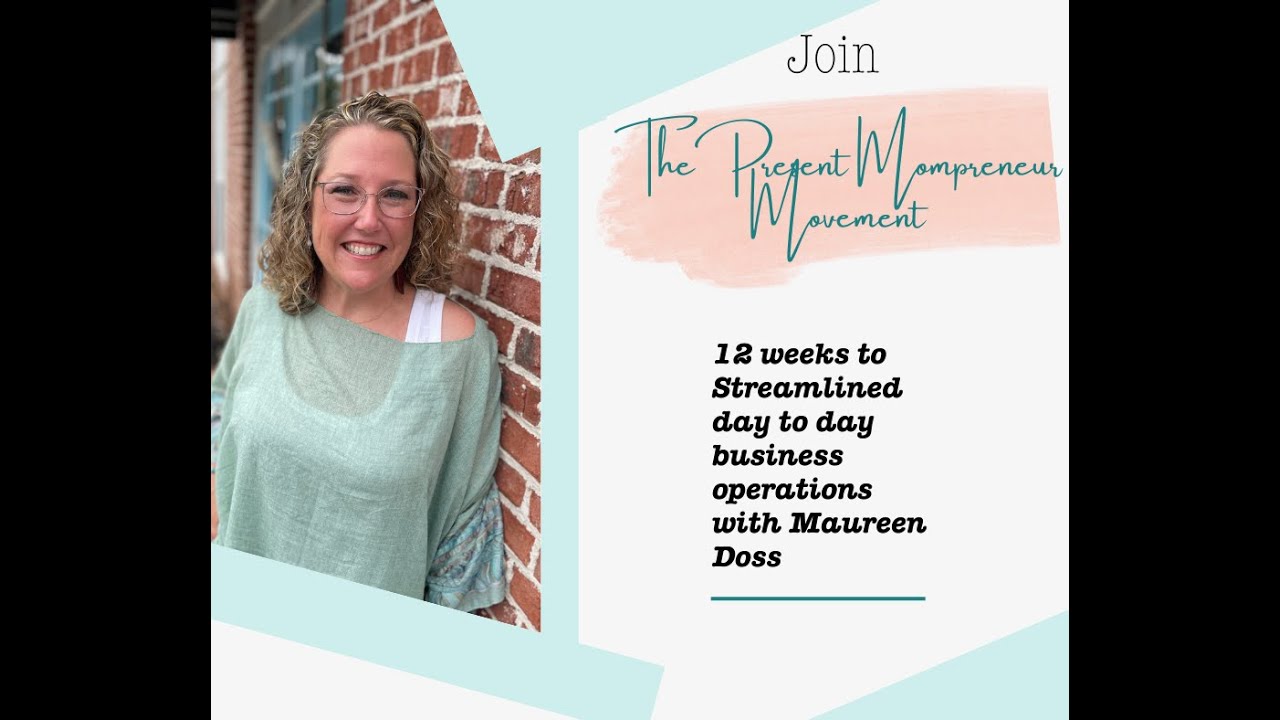 The Present Mompreneur Movement! LEt's streamline your business in my ...