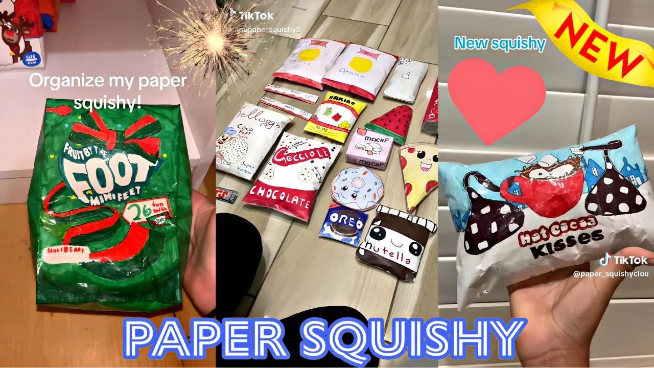 🌸PAPER SQUISHY - 🌼 BEST COMPILATION 2024🌷 #107 #papersquishy - YouTube