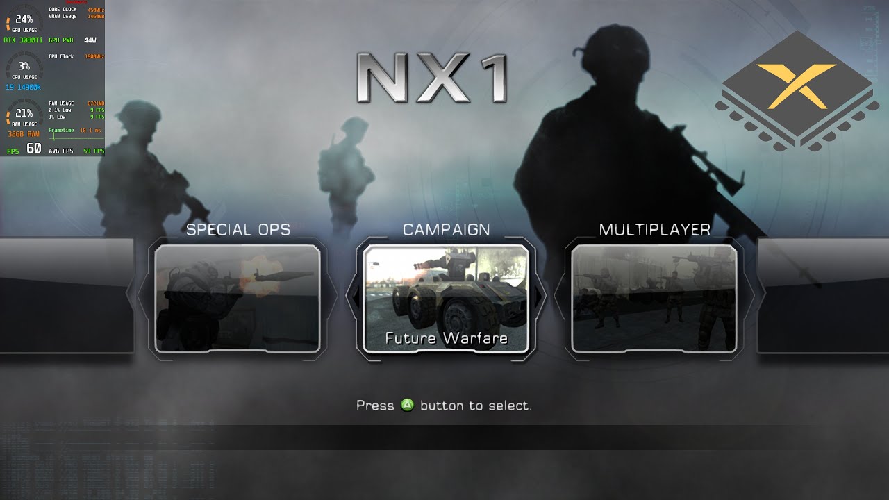 Call of Duty: Future Warfare (NX1) Border Mission Gameplay 60FPS ...