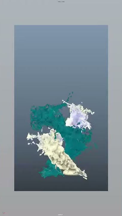 Maya fluid simulation - YouTube
