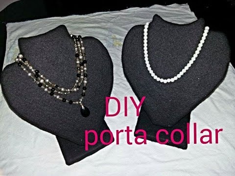 DIY porta collares - YouTube