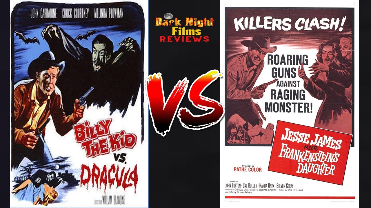 Billy the Kid Vs. Dracula (1966) Vs. Jesse James Meets Frankenstein's ...
