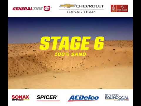 Etapa 6 del Chevrolet Dakar team en el Rally Dakar 2020