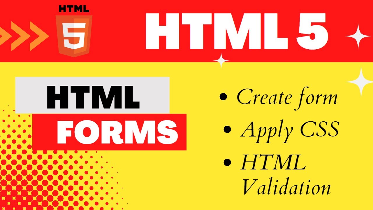 HTML FORMS with CSS - YouTube