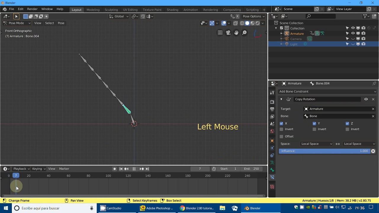 Bone Constraint Pose COPY - YouTube