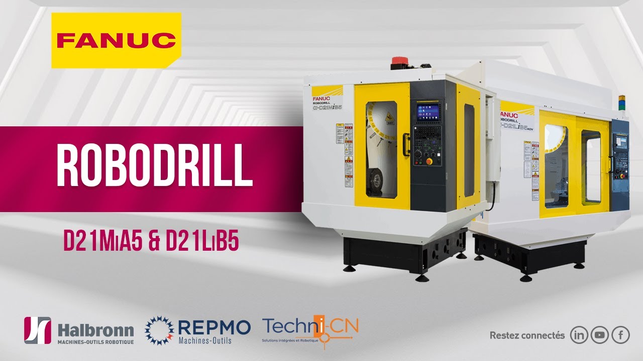 TECHNI-CN : Fanuc ROBODRILL - YouTube
