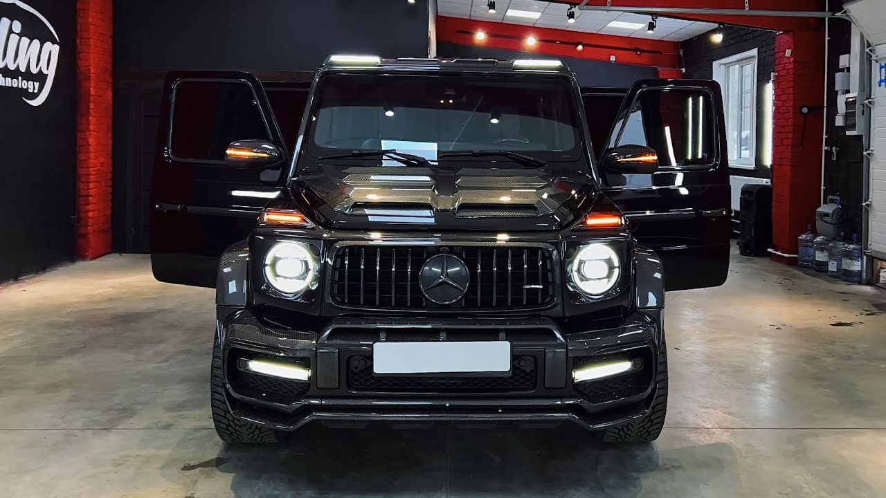 Amazing Mercedes-Benz G63 with full Renegade Design carbon fiber body ...