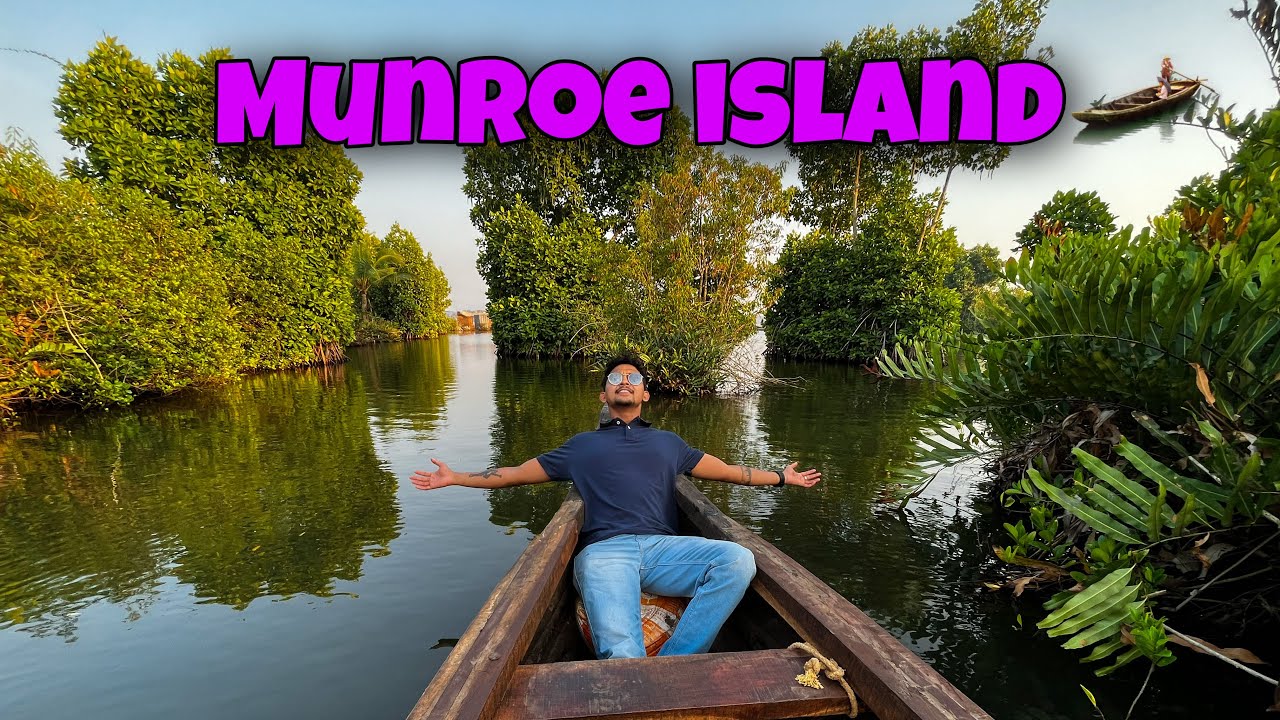 Munroe Island Kerala | Mangroves | Canal cruise🛶 | Kollam. - YouTube