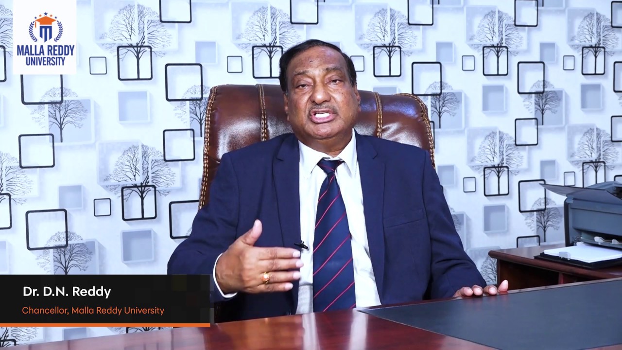Malla Reddy University - Chancellor - YouTube