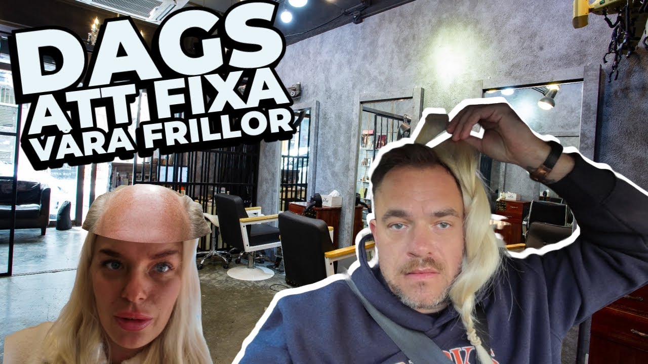 Luggen skaffar mullet och Kajza snaggar av sig håret..... - YouTube