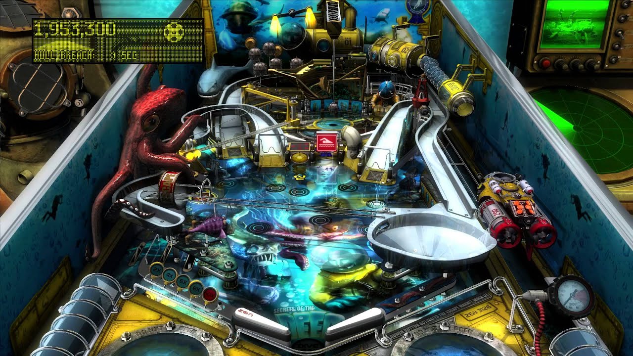 Pinball FX2 Gameplay: Secrets of the Deep - YouTube