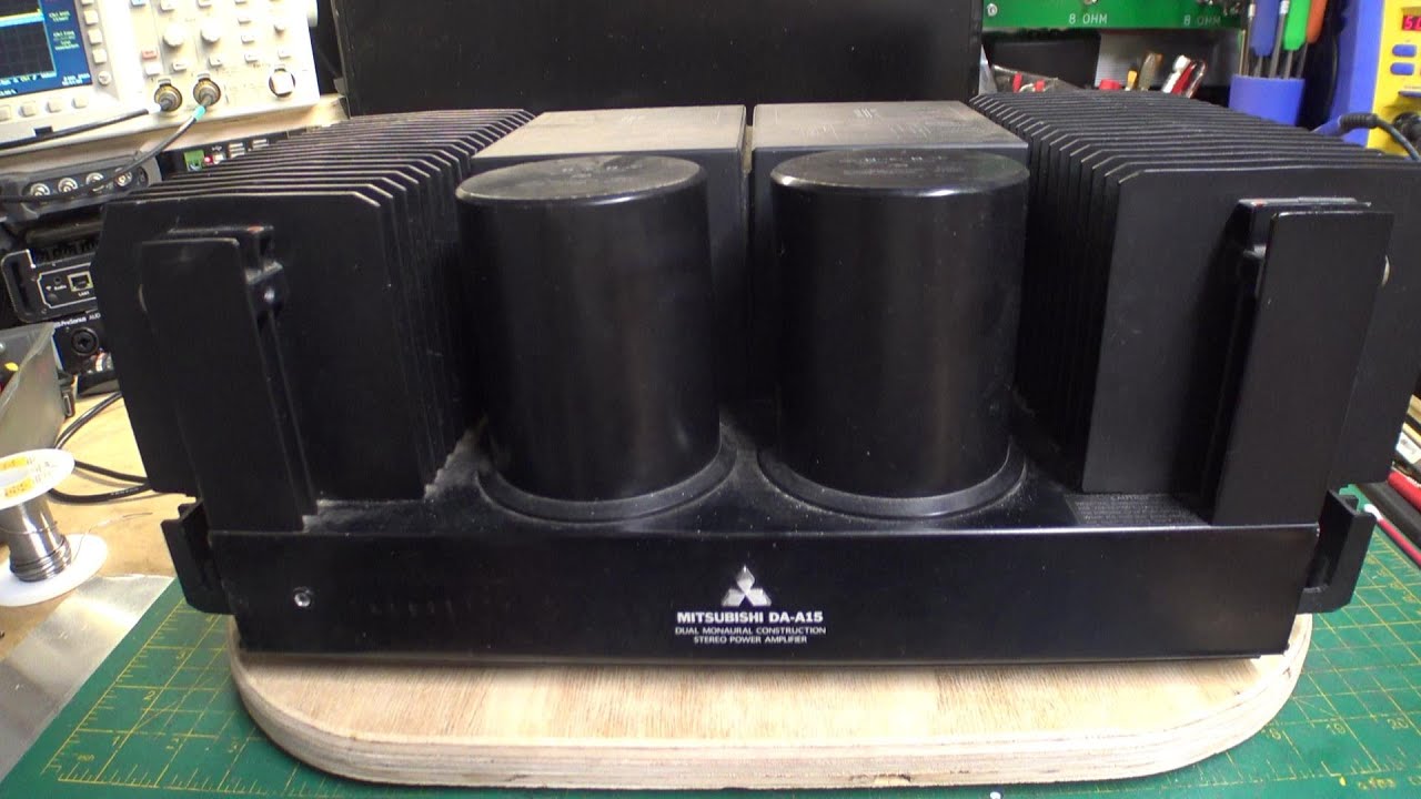 Mitsubishi DA A15 Amplifier Part 2 - YouTube