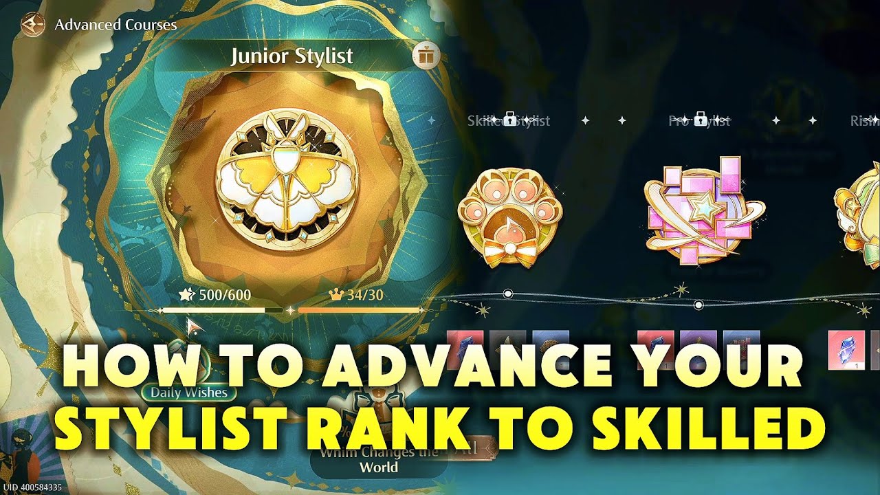 Advance your Stylist Rank to Skilled Stylist | Infinity Nikki - YouTube