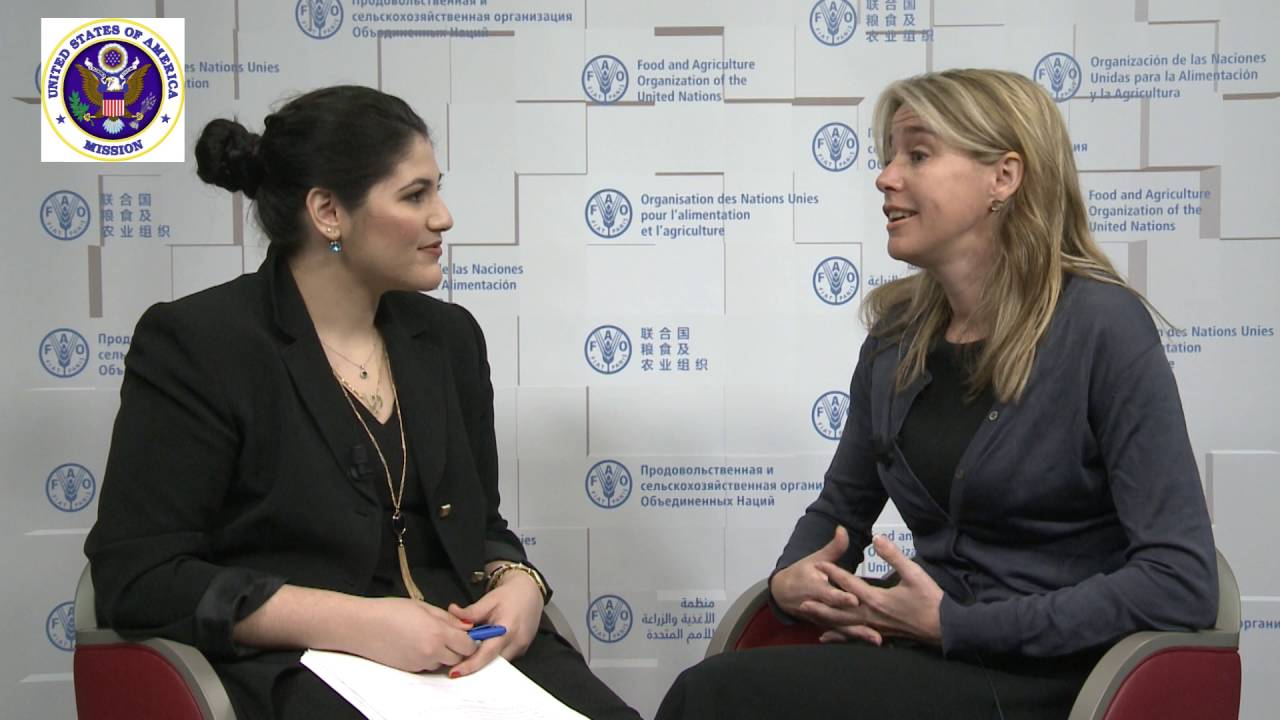 UN Youth Observer Interviews FAO's Kimberly Sullivan - YouTube