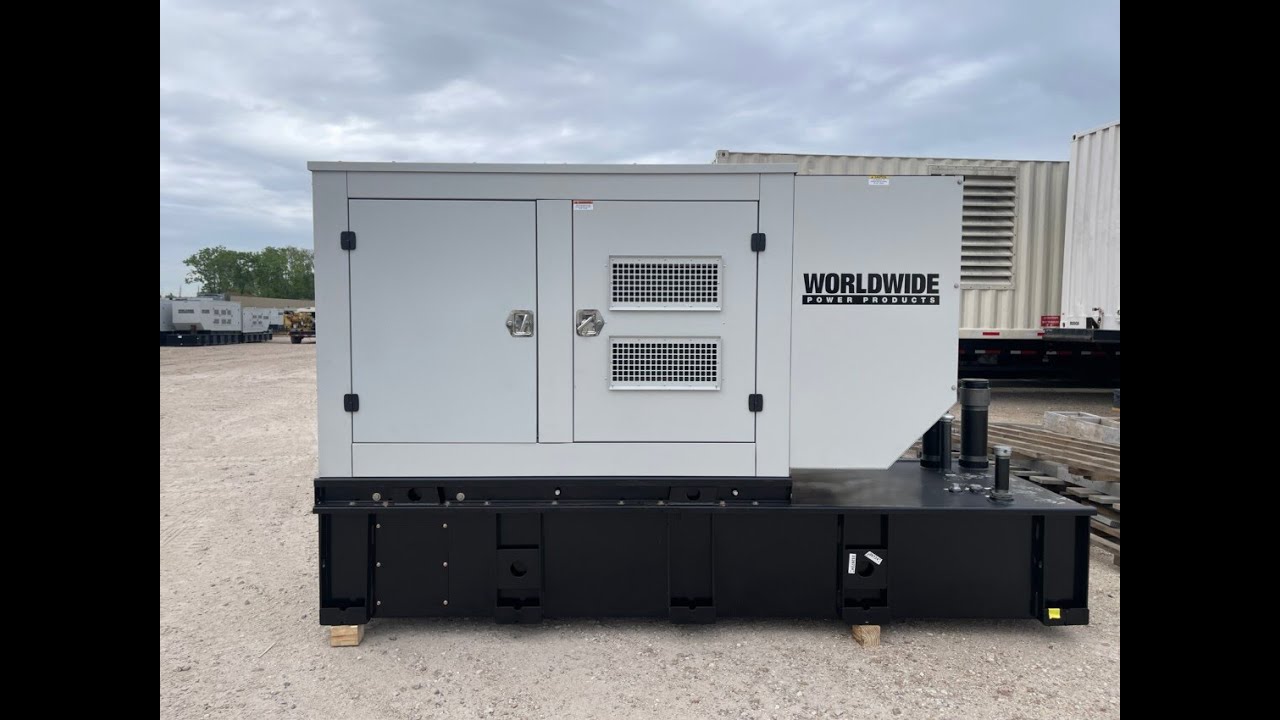 HIPOWER HDI 80F Generator Set - 80 kW - YouTube
