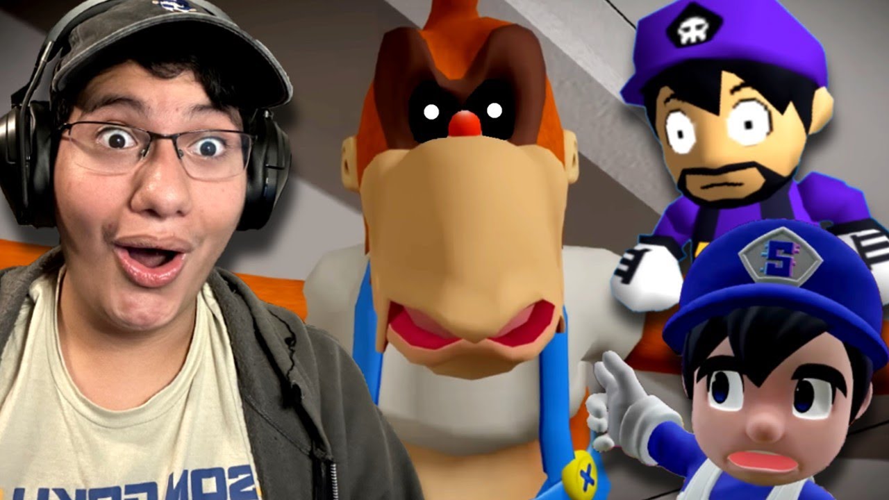 MAKING A MONKEY HORROR GAME!! || SMG4 & SMG3 Design A Mascot Horror ...