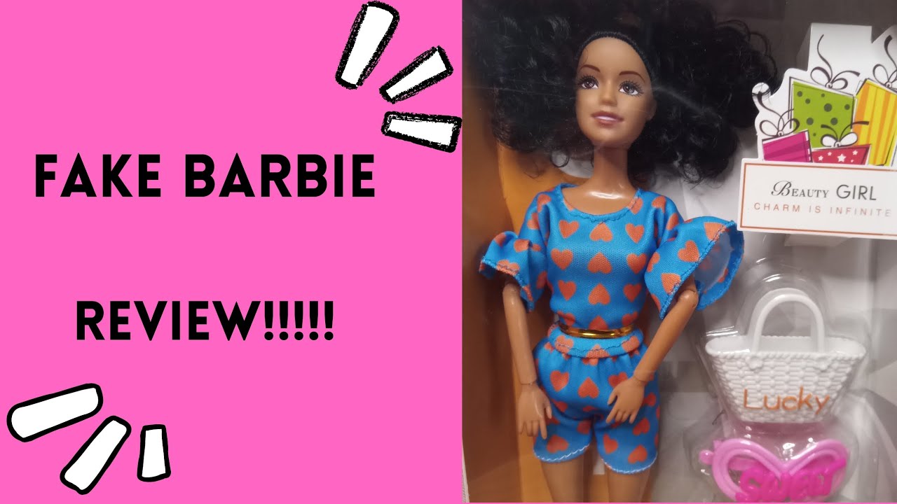 FAKE BARBIE REVIEW #1 - YouTube