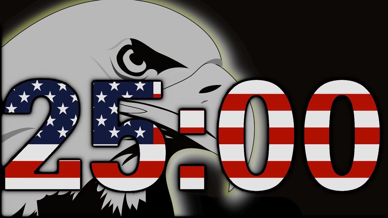 25 Minute Countdown Timer - USA 🦅 Patriotic 🗽 National Anthem Alarm 🎵 ...