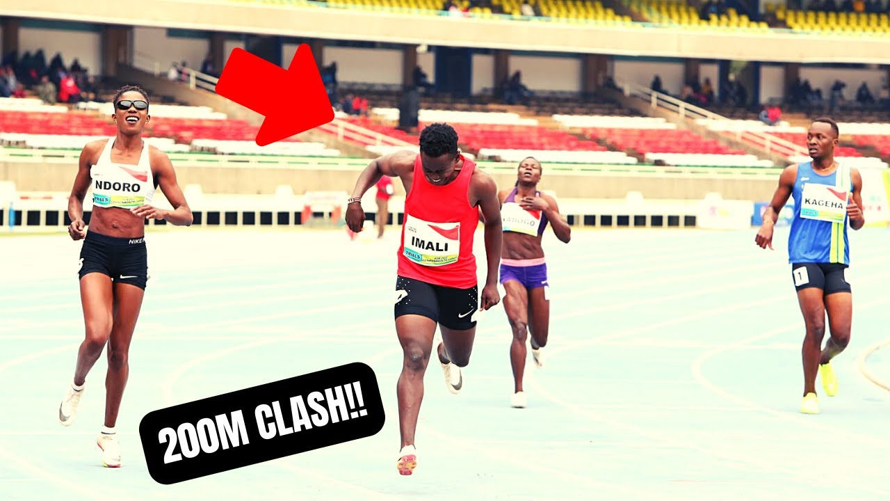 New Record!! 200m Final Women's | Maximilla Imali | AK National Trials ...