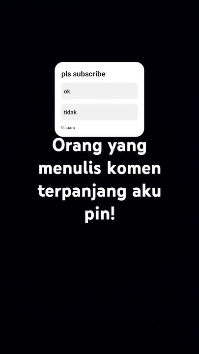 ayo siapa yang di pin? pls subscribe - YouTube