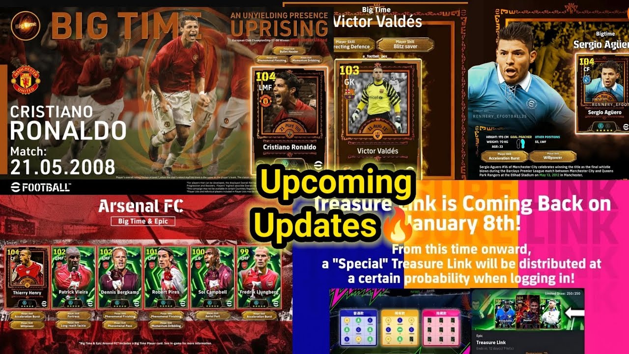 efootball 2026 Big Upcoming Update!! New Epics, Big Time Cards ...