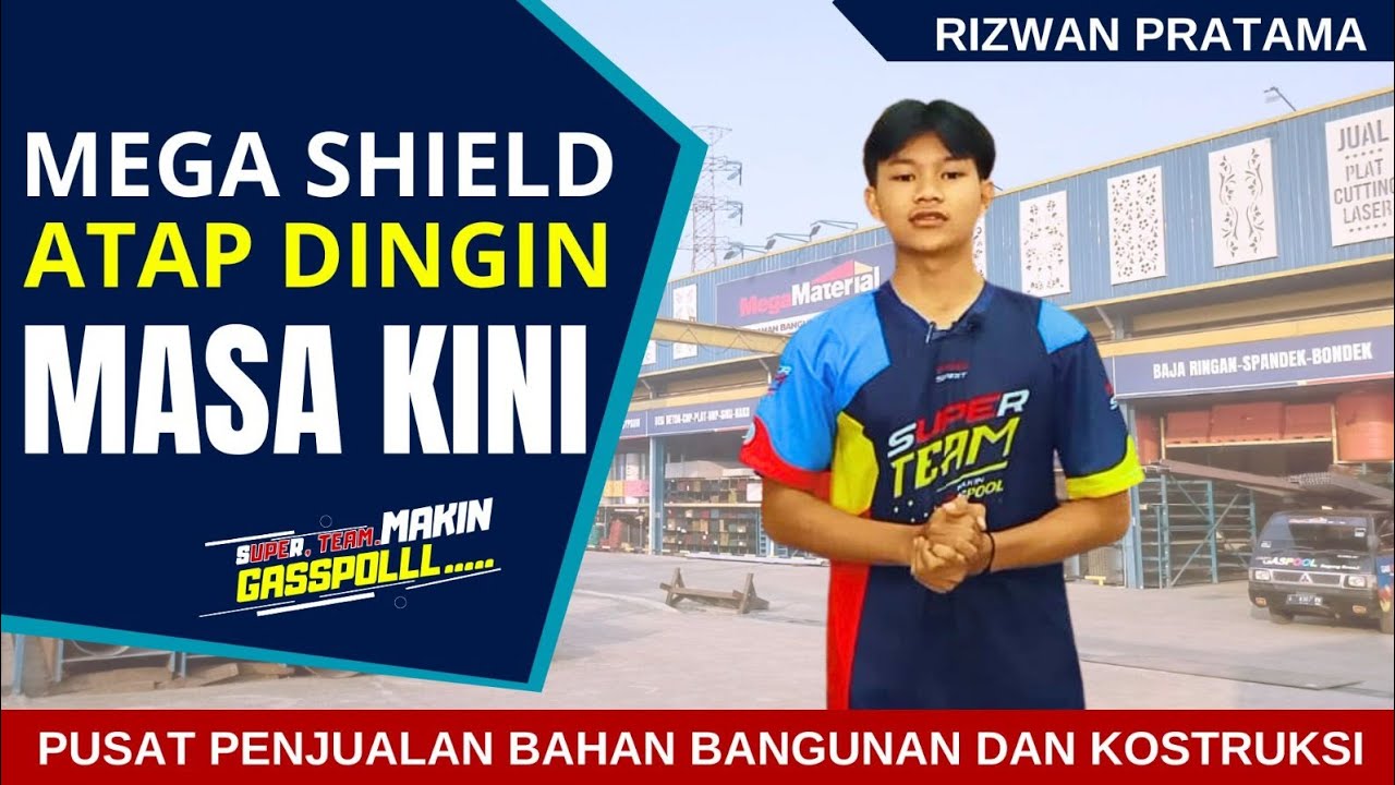ATAP DINGIN MEGA SHIELD (atap dingin masa kini ) - YouTube
