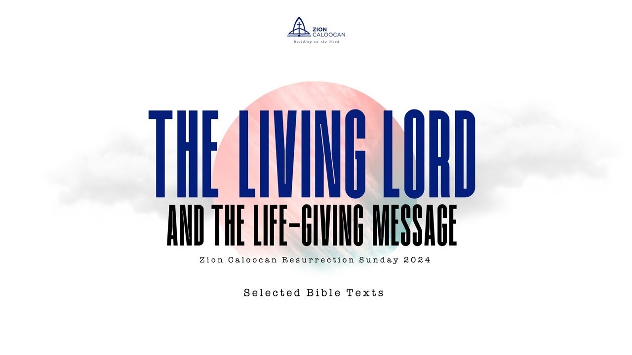 The Living Lord and the Life-Giving Message (AM Service) - YouTube