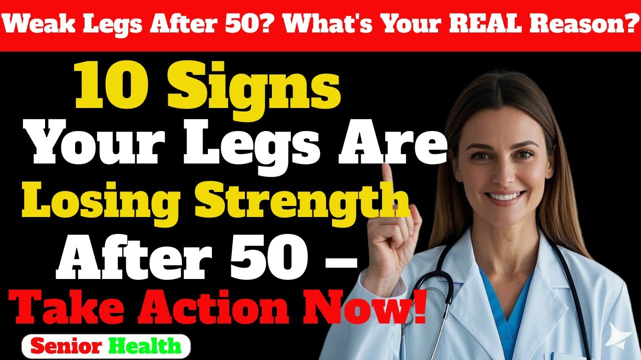 Why Your Legs Feel Weak After 50 And How to Get Strong Again! Senior ...
