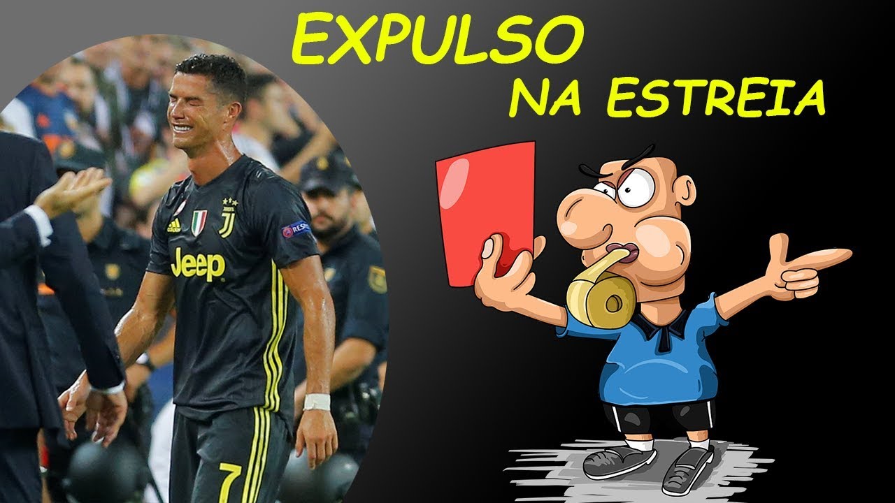 CRISTIANO RONALDO EXPULSO - YouTube