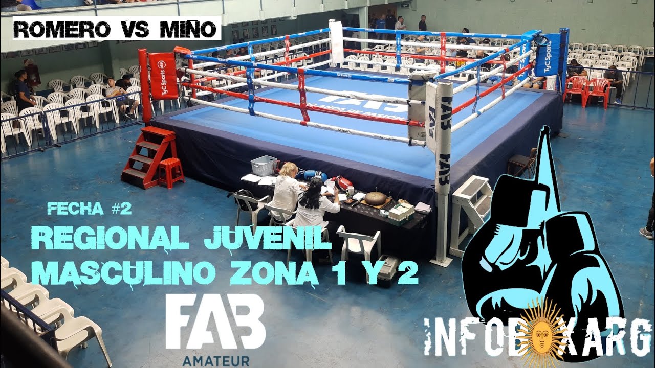 SANTINO ROMERO VS FRANCO MIÑO, CATEGORIA 64KG, REGIONAL JUVENIL ...