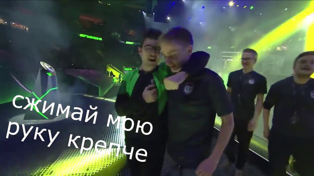 n0tail передаёт "привет" Fly | n0tail and Fly (after the game OGvsEG ...