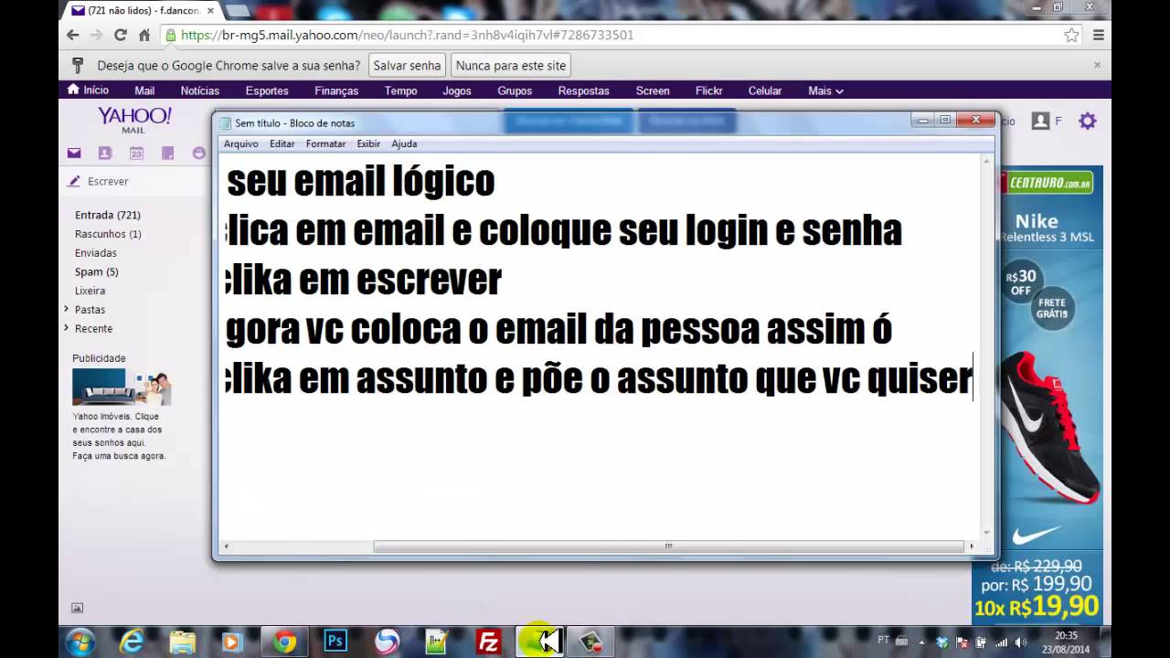 como mandar email pra pessoa muito fácil (para iniciantes) - YouTube