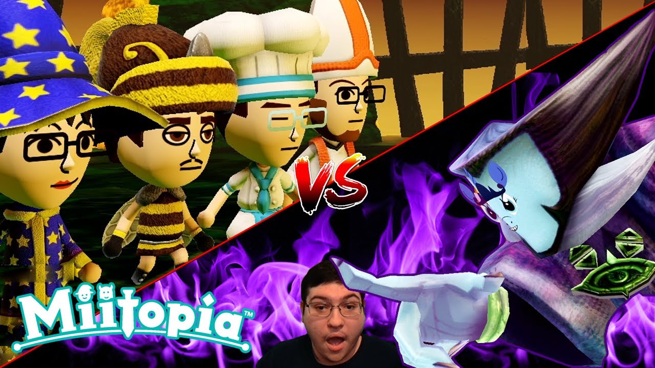 FAMILY VS THE DARK LORD! [MIITOPIA] [#17] - YouTube