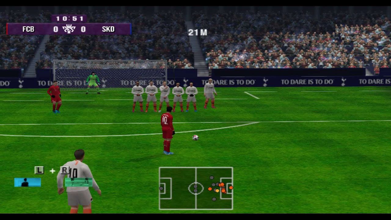 PES 2020 [PSP] FREE KICK - P. COUTINHO - YouTube