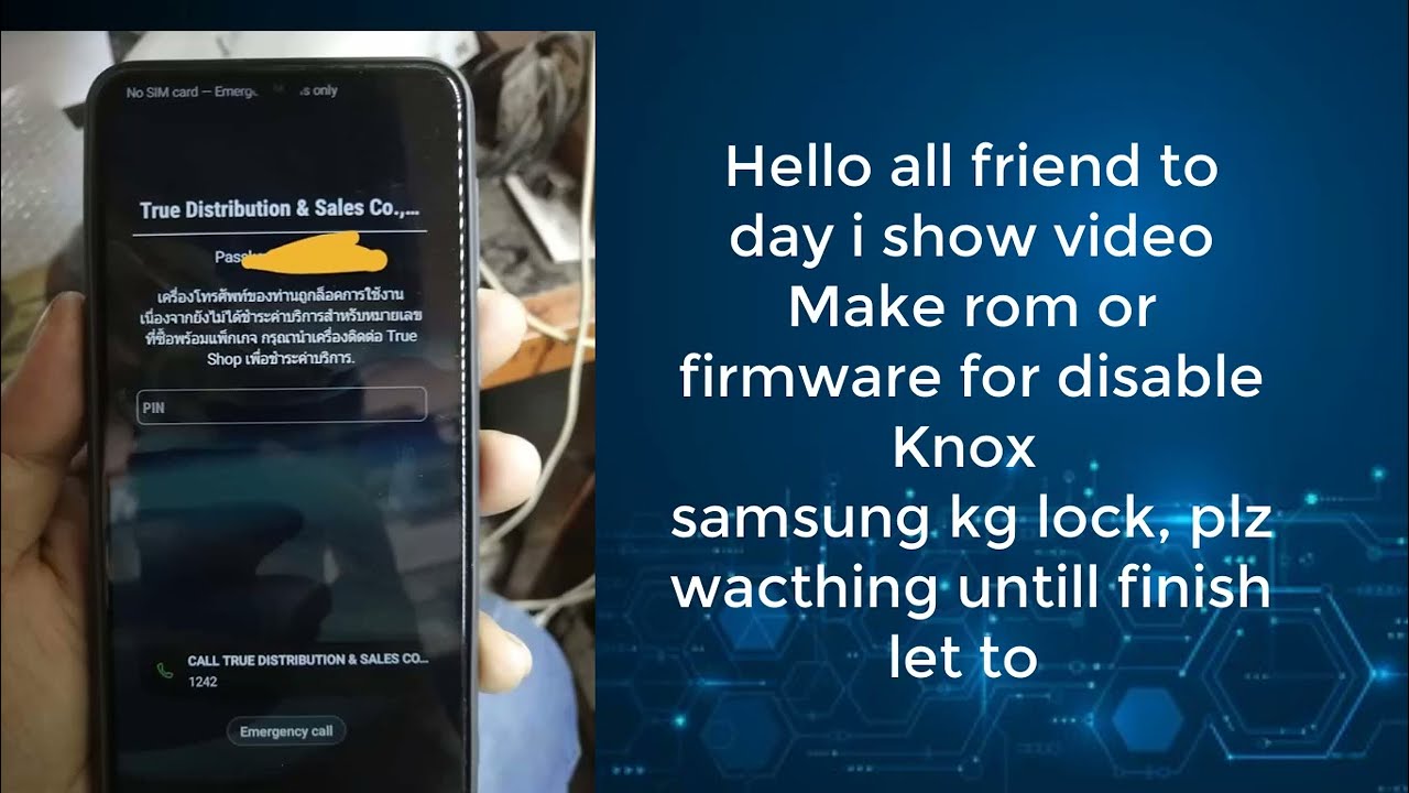 how to make rom or firmware for disable Knox samsung kg lock - YouTube