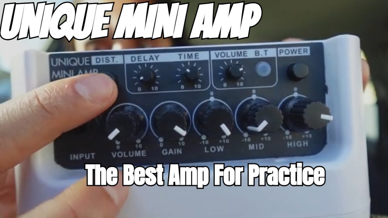 Is This The Best Guitar Amp For Practice? UNIQUE Mini Amp Review - YouTube