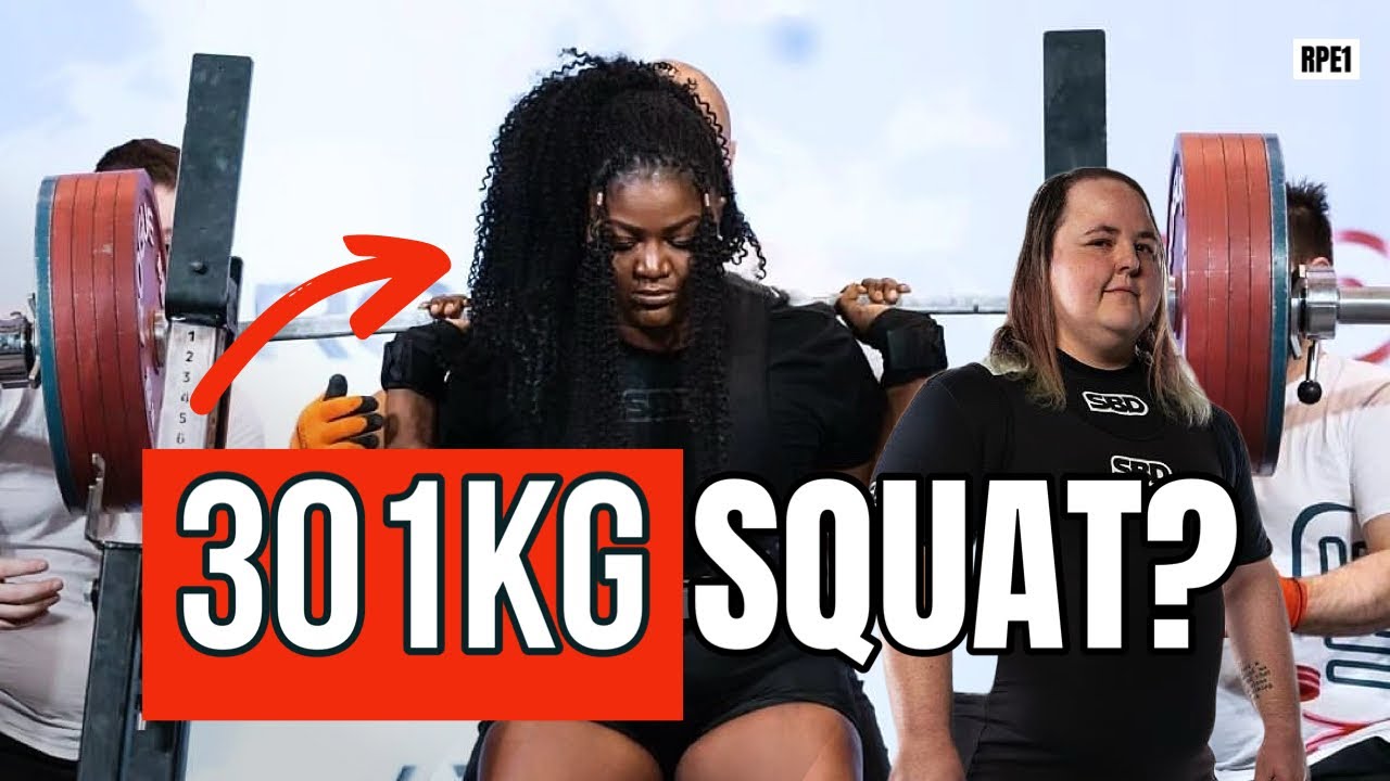 Sheffield Championships 2024: 84+kg Sonita Muluh, 301kg Squat ...