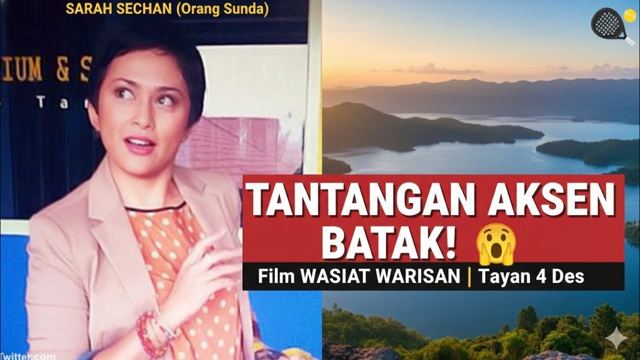 SARAH SECHAN Beraksen BATAK! 😲 Tantangan Baru di Film WASIAT WARISAN ...
