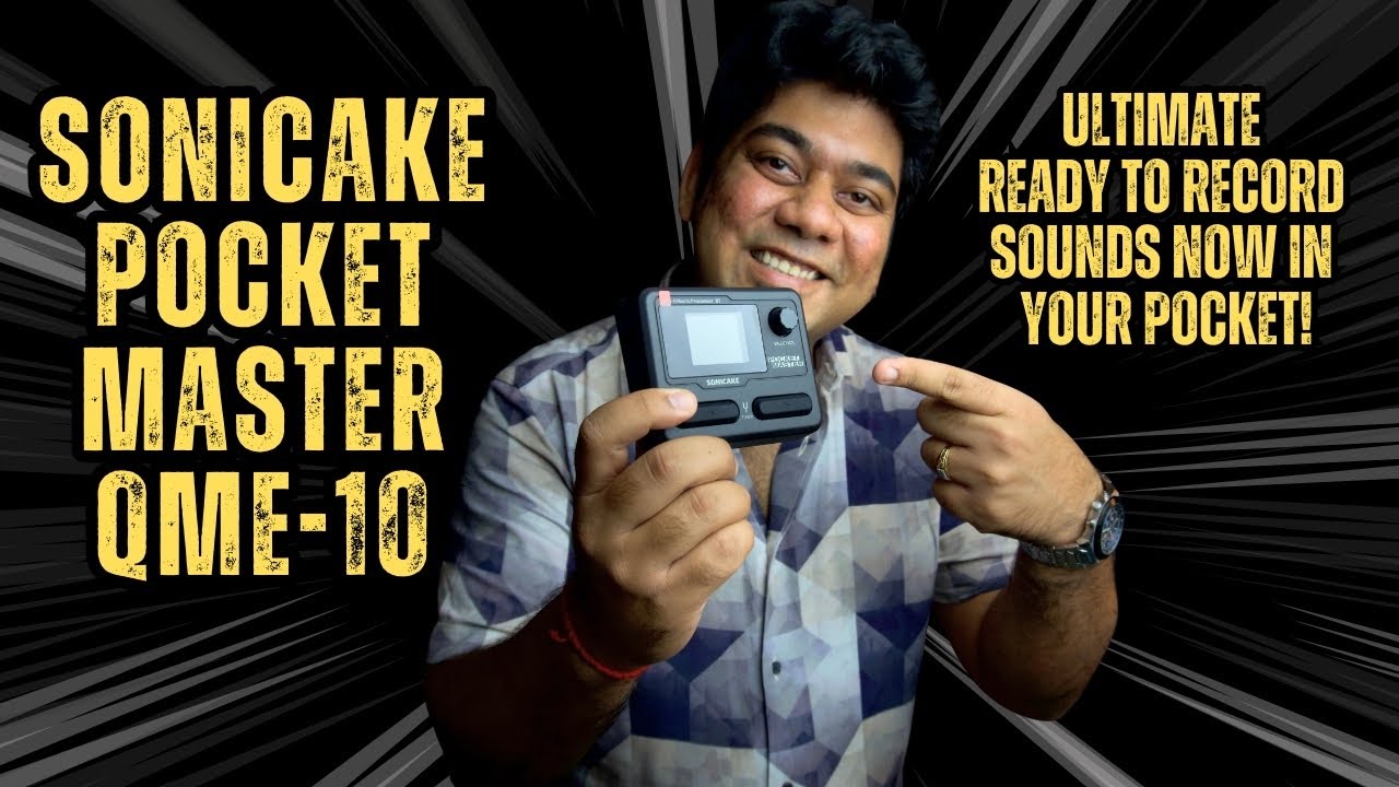 Sonicake Pocket Master QME 10 Sound Check With Subharaj Ghosh - YouTube