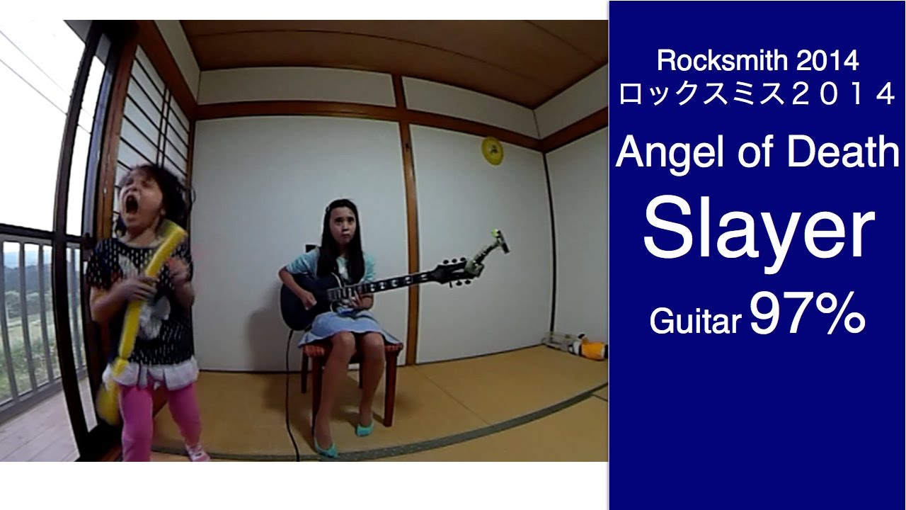 ROCKSMITH Audrey (11) Plays Guitar - Angel of Death - Slayer 97% ロックスミス ...