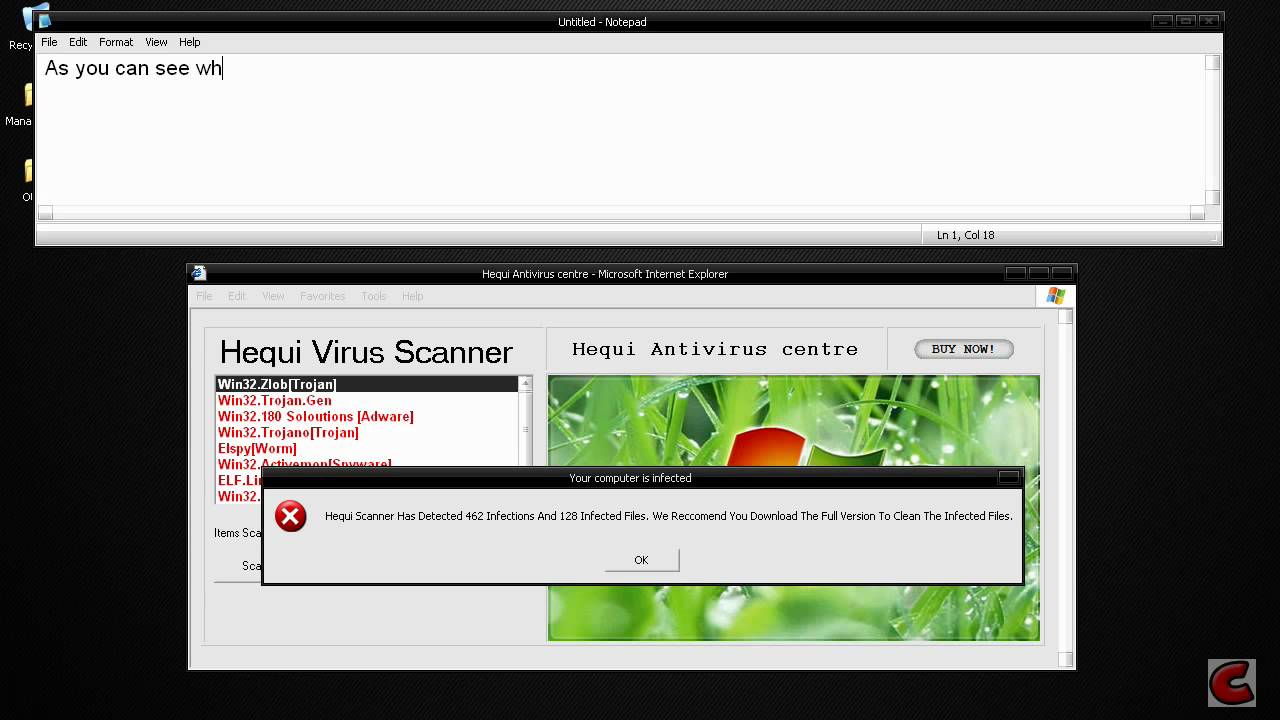 Fake Virus Scanner With VB6 Code! - YouTube