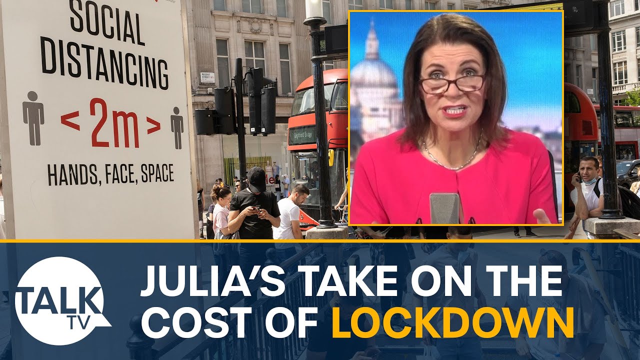 Julia Hartley-Brewer's epic monologue on the cost of lockdown - YouTube