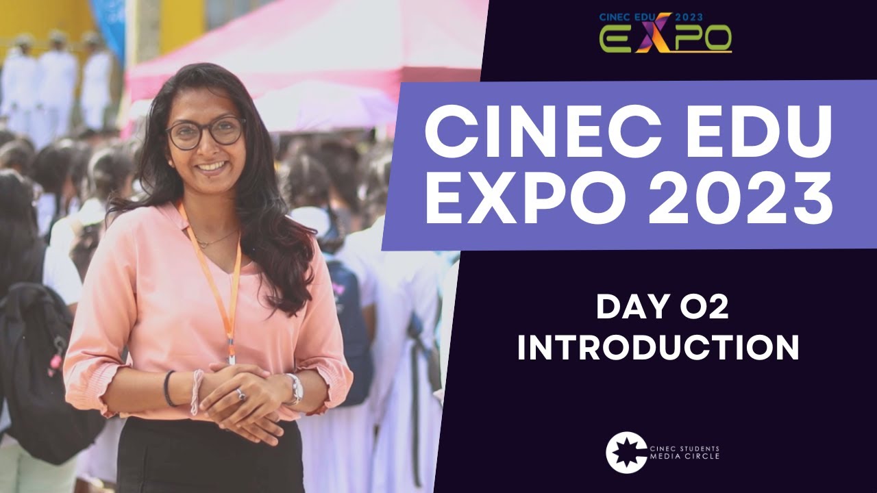 Sneak peek into day 02 of CINEC Edu Expo 2023 - YouTube