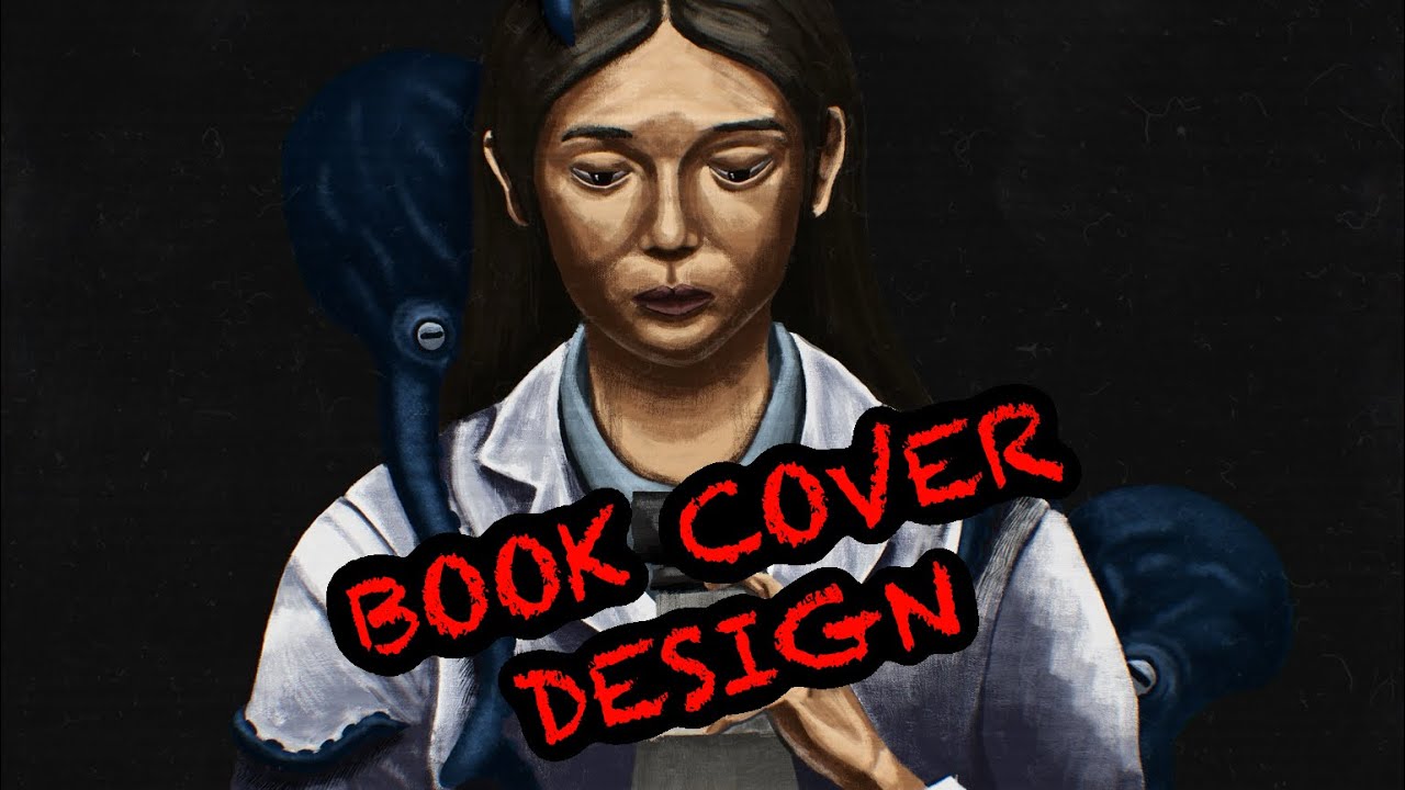 Book cover re-design timelapse - YouTube