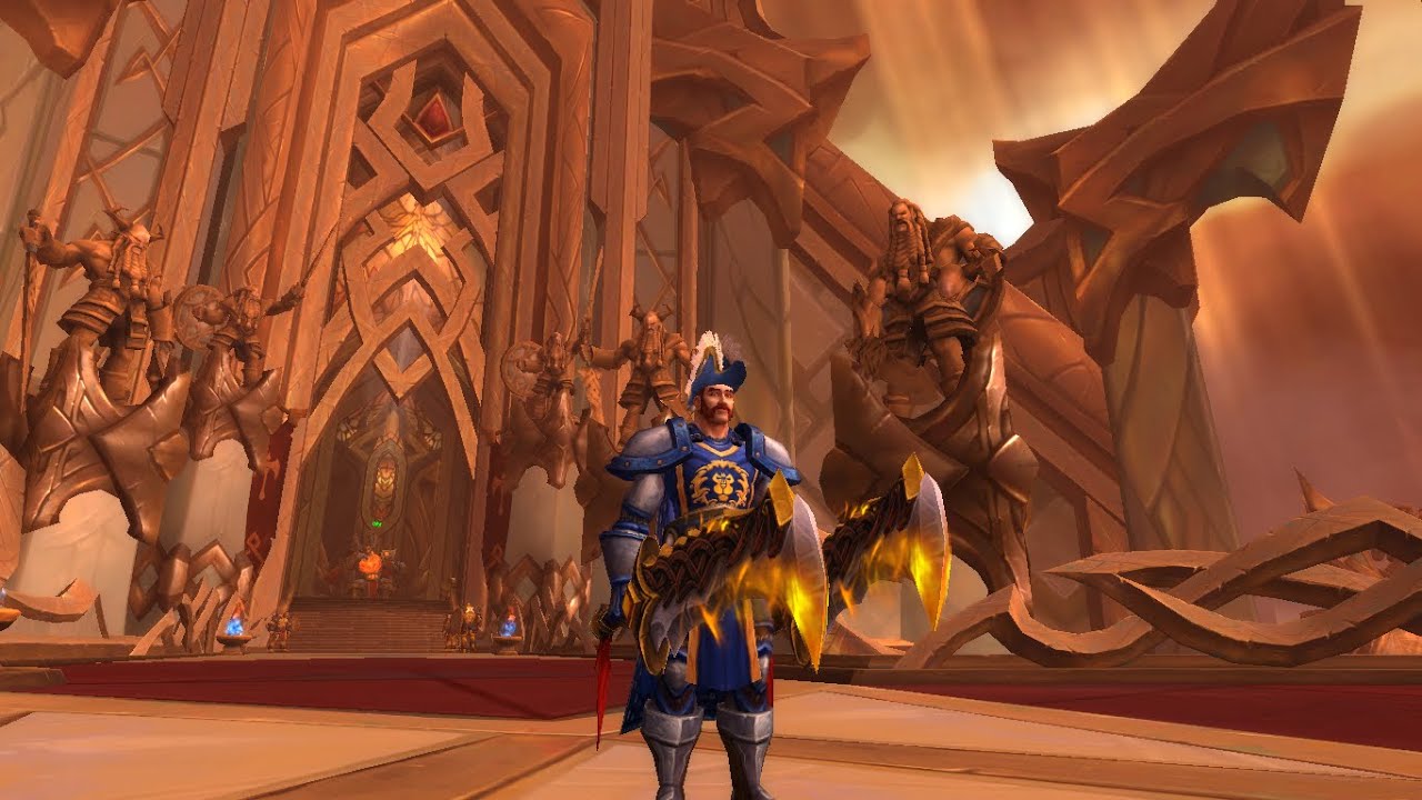 WoW Legion - Fury Warrior (Order Hall and Artifact Weapon Quest) - YouTube