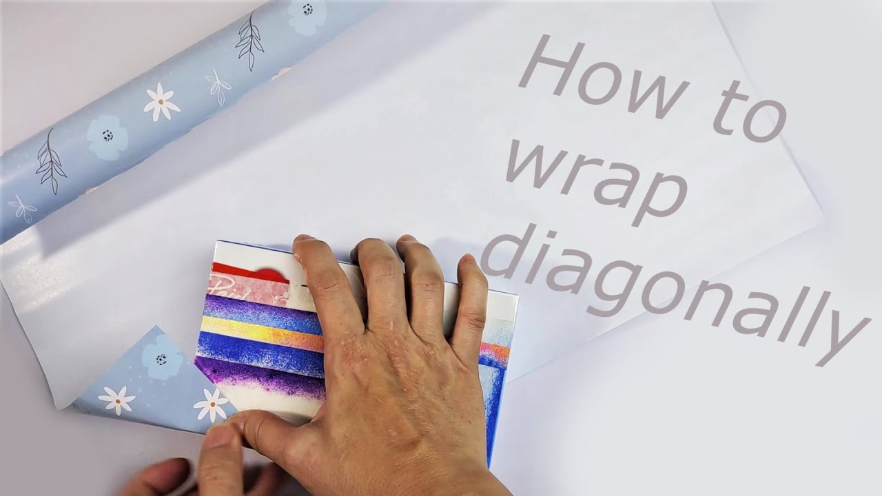 How To Wrap Gifts Diagonally – Quick & Easy Technique - YouTube