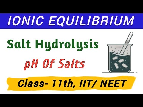 Salt Hydrolysis | Trick To Solve Salt Hydrolysis Questions Easily ...