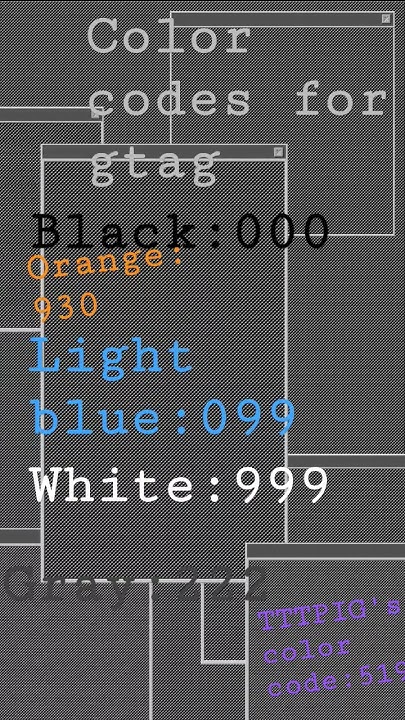 color codes for gtag - YouTube