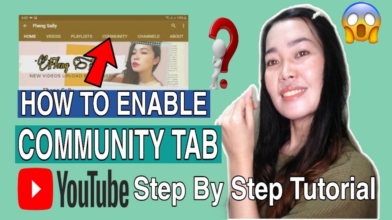 How To Enable Community Tab on Youtube | Step By Step Tutorial | Fheng ...
