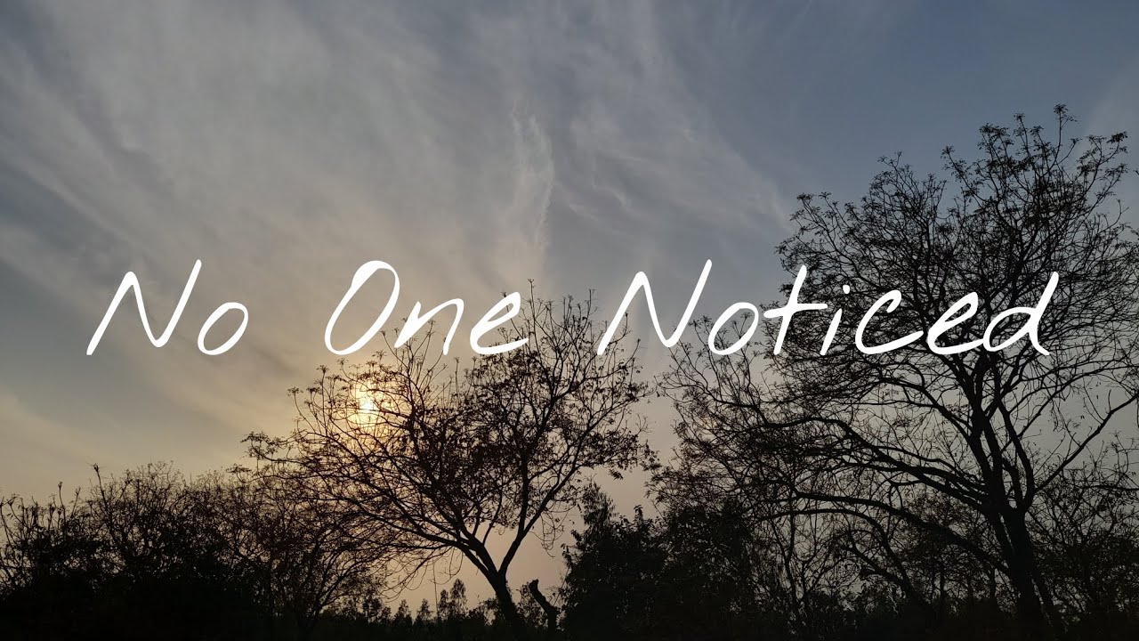 No One Noticed (cover) - The Marías - YouTube